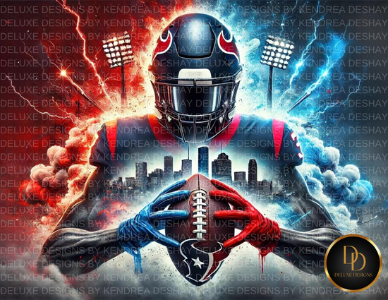 Ultimate NFL Team AI Art Bundle: 32 Vibrant Cityscape Football Player ...