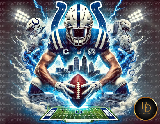 Ultimate NFL Team AI Art Bundle: 32 Vibrant Cityscape Football Player ...