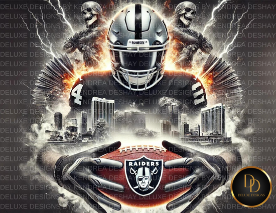 Ultimate NFL Team AI Art Bundle: 32 Vibrant Cityscape Football Player ...