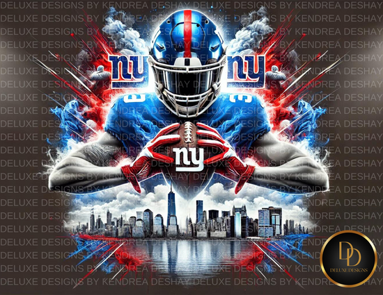 Ultimate NFL Team AI Art Bundle: 32 Vibrant Cityscape Football Player ...