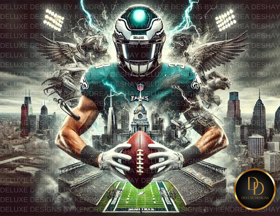 Ultimate NFL Team AI Art Bundle: 32 Vibrant Cityscape Football Player ...